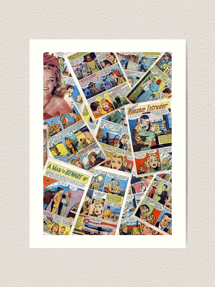 "1950 Romance Comic | Comic Collage | Retro Comic Collection Part 1 ...