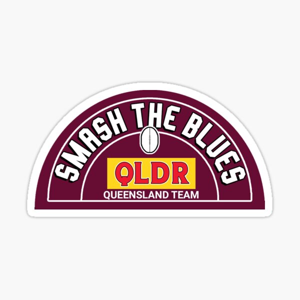"Queenslander" Sticker by Undefeatd | Redbubble