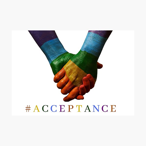 "# Acceptance Hand - Pride Month Gender Equality LGBTQ Rights ...
