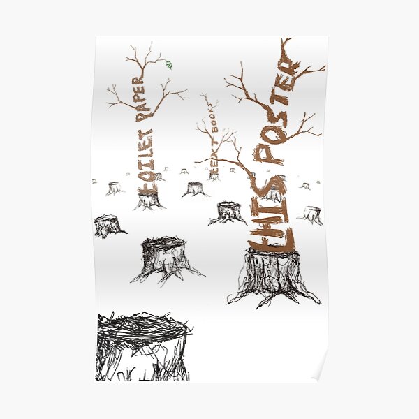 Deforestation Posters | Redbubble