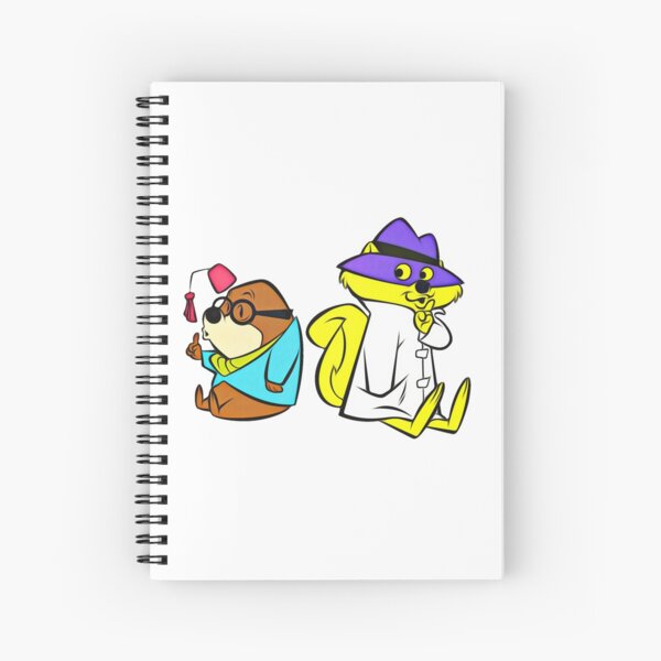 "secret squirrel and morocco mole" Spiral Notebook by RainbowRetro ...