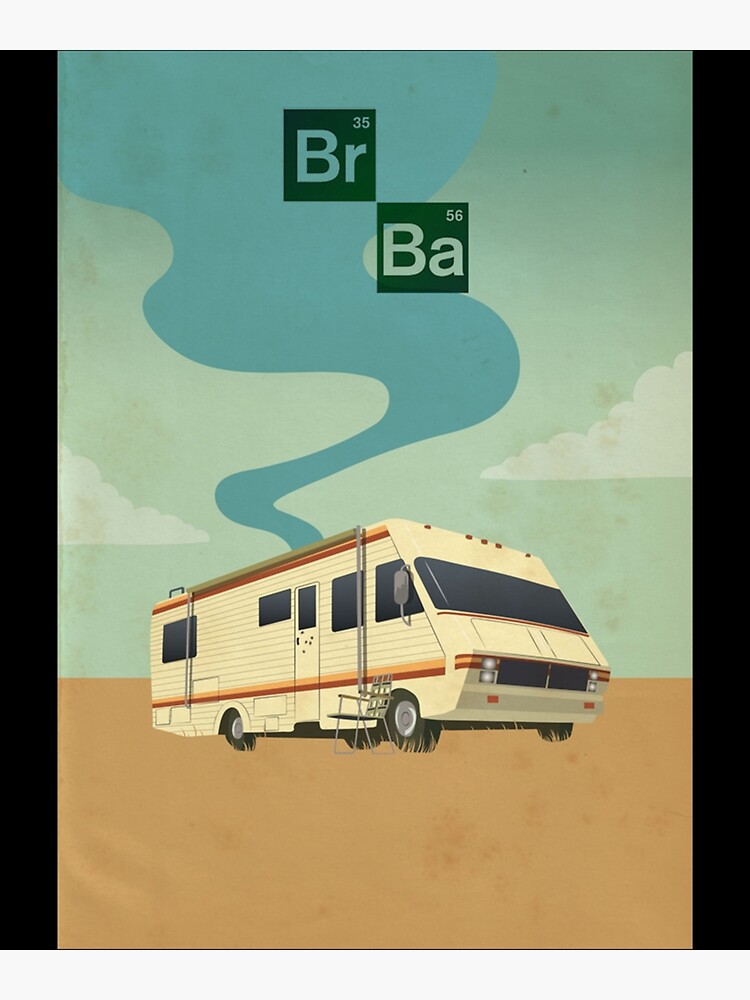 "breaking bad crystal ship rv " Poster for Sale by VinVincible | Redbubble