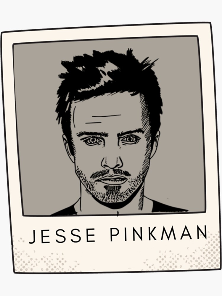 Breaking Bad Jesse Pinkman Bitch Sticker For Sale By Vinvincible