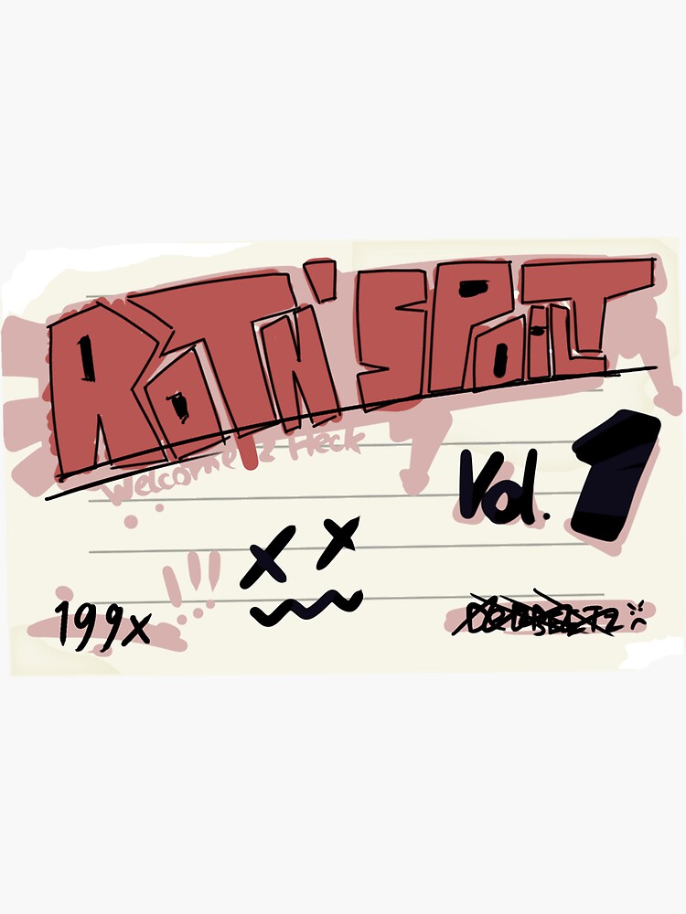"RoTN'SPoiLT 2022 logo" Sticker for Sale by Majayrick | Redbubble