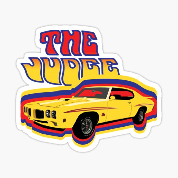 "Judge " Sticker for Sale by Rianson56 | Redbubble