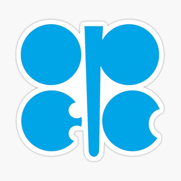 "Contemporary OPEC Design" Sticker for Sale by wamitsueken | Redbubble