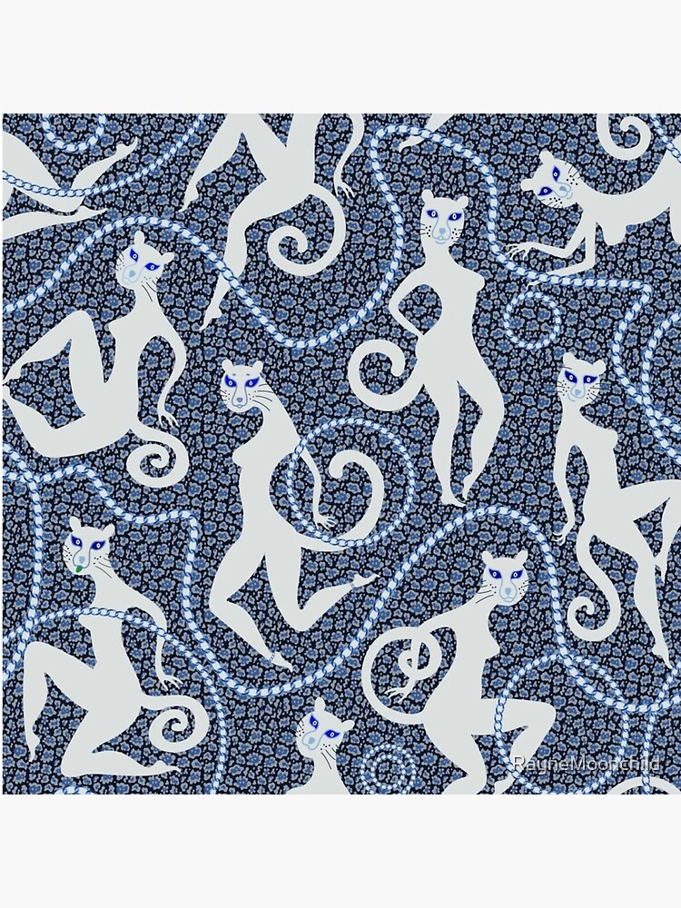 "Dancing Snow Leopard" Sticker for Sale by RayneMoonchild | Redbubble