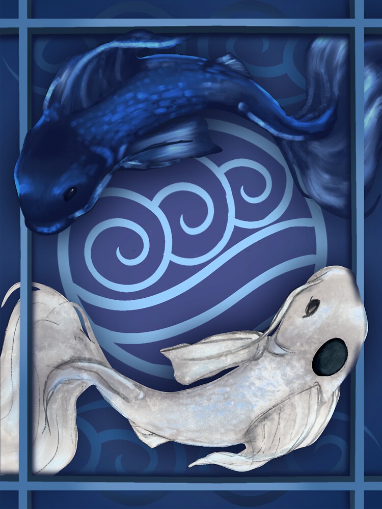 "Avatar the last Airbender Tui and La" Sticker for Sale by Sapphichope ...