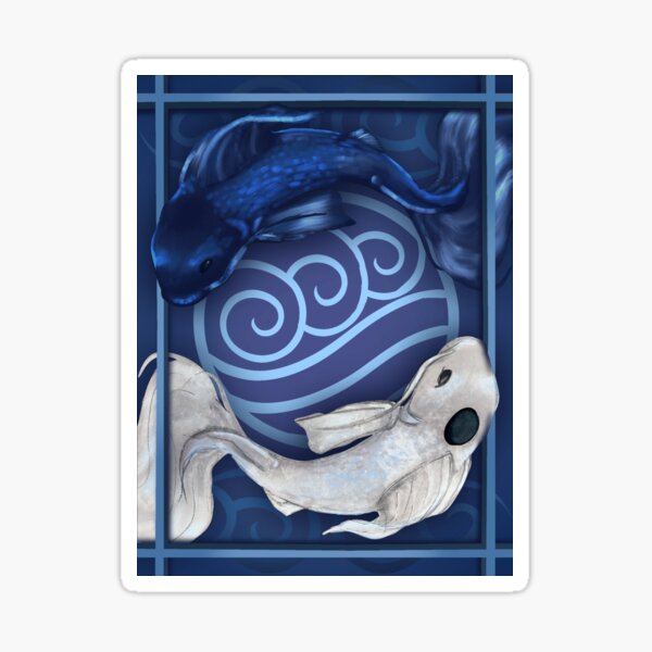 "Avatar the last Airbender Tui and La" Sticker for Sale by Sapphichope ...