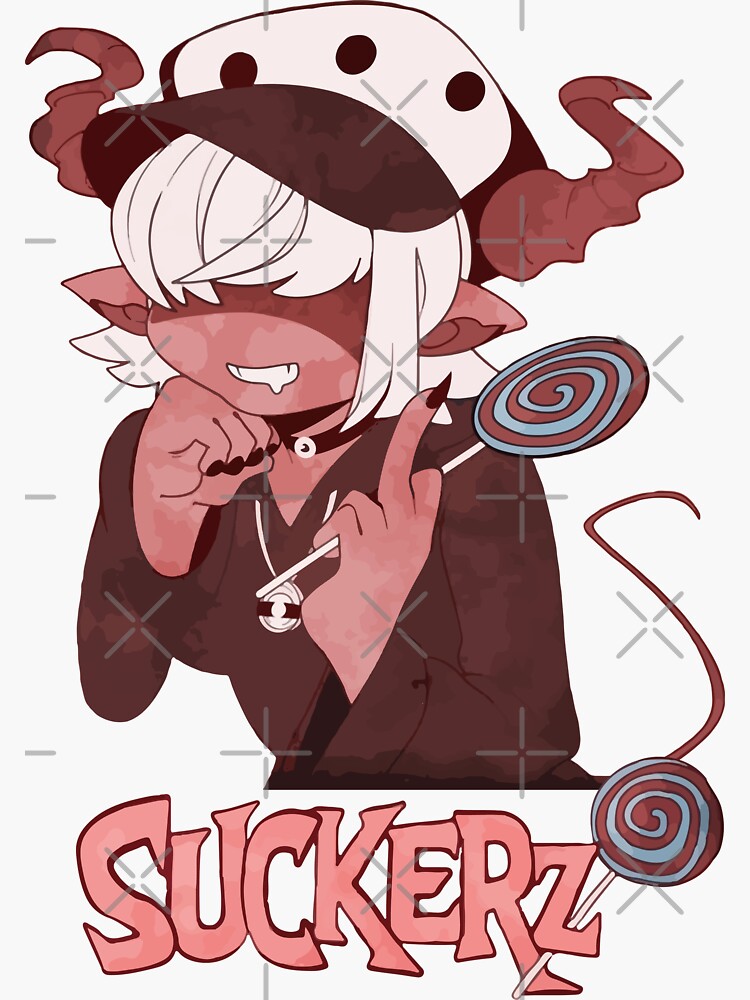 "Demondice Suckerz" Sticker for Sale by QuotesTeesStore | Redbubble