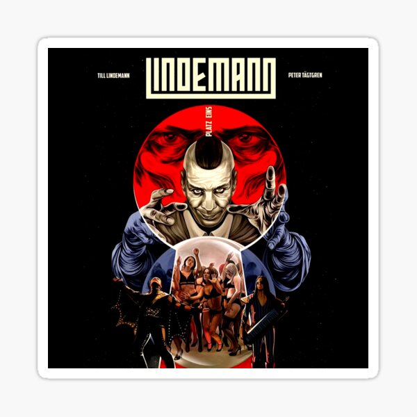 "lindemann art (alifah coillection)" Sticker for Sale by wilkinson11 ...