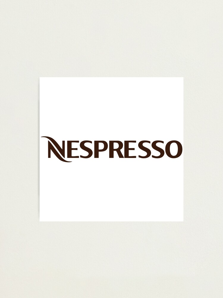 "Dazzling Nespresso Logo 2 Design" Photographic Print for Sale by ...