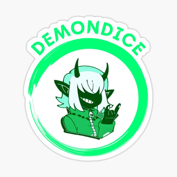 "Demondice- Mori calliope-Funny" Sticker for Sale by TeeHub001 | Redbubble