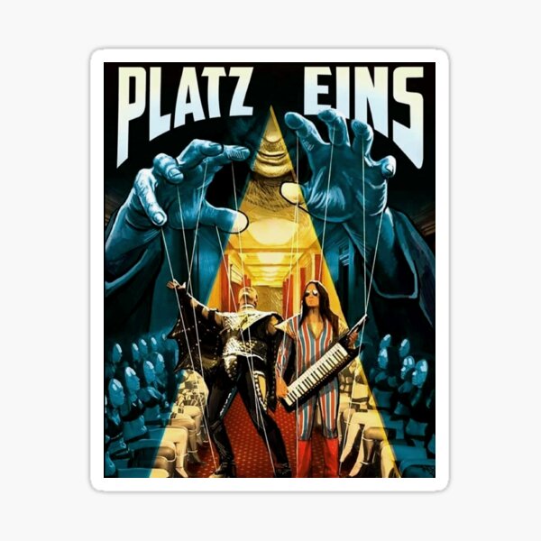 "platz eins lindemann" Sticker by binsdtitus | Redbubble