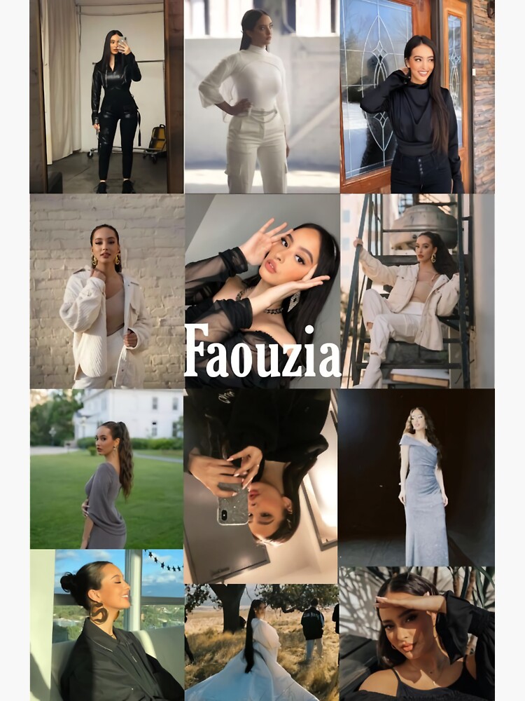 "Faozia Is Modelling" Sticker for Sale by kimmbone | Redbubble