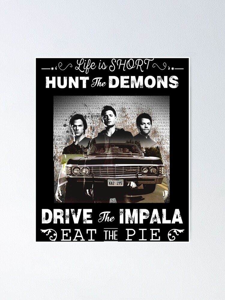 "Retro Vintage Dean Cute Winchester Mens My Favorite" Poster for Sale ...