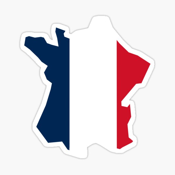"France sticker " Sticker for Sale by WanderOffArt | Redbubble