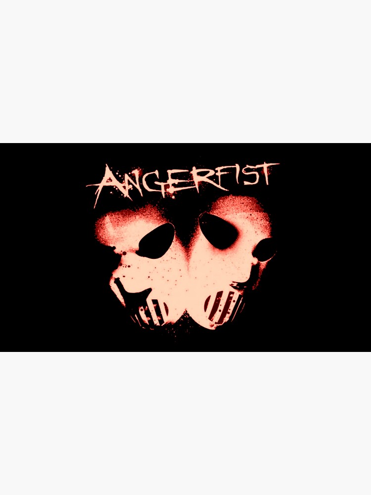 "angerfist band rock metal logo" Poster for Sale by louisjnsss | Redbubble