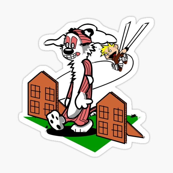 "Funny attack on titan japanese Levi God Mode" Sticker for Sale by ...