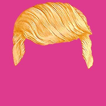 "Trump Hair" Sticker for Sale by mosaicts | Redbubble