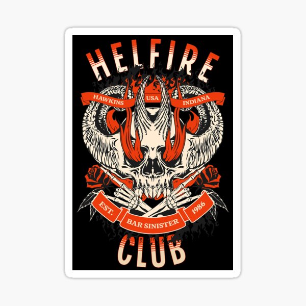 "Hellfire Club" Sticker for Sale by frigamribe88 | Redbubble
