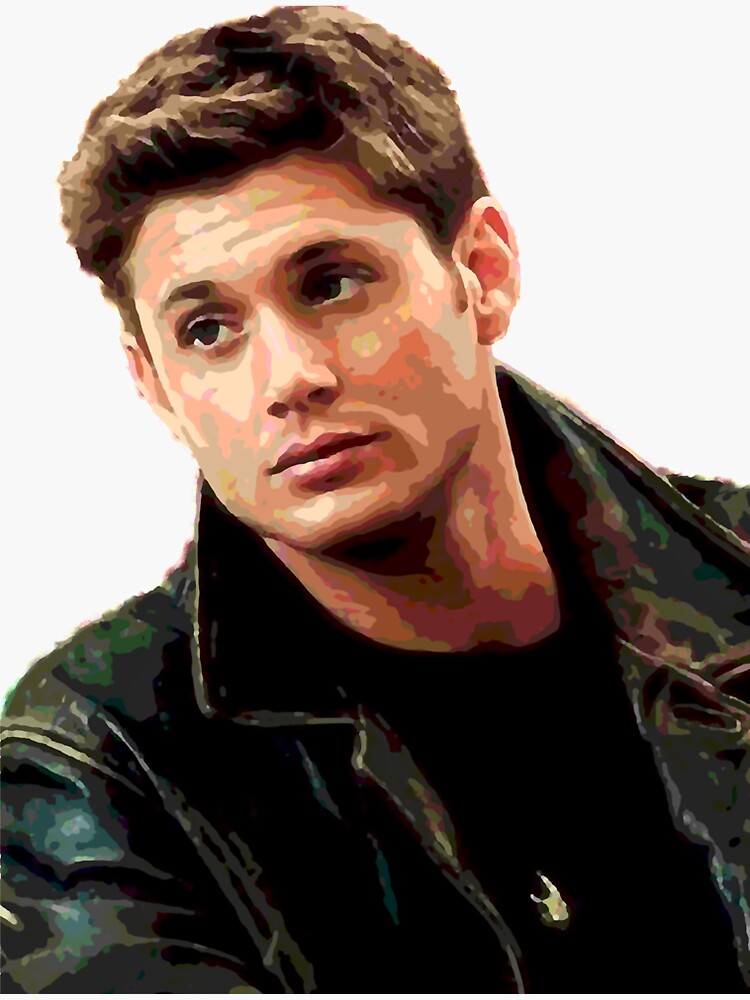 "Character Animated Dean Lover Winchester Mens My Favorite" Sticker for ...