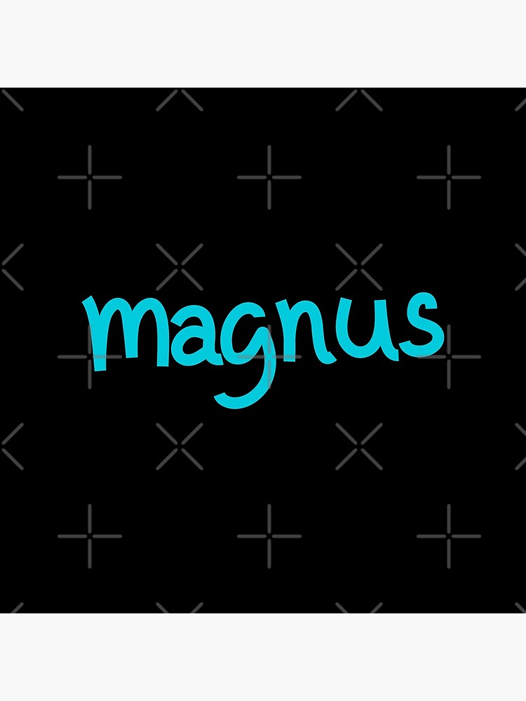 "Magnus, Funny Cool Best color art" Poster for Sale by artdragongift ...