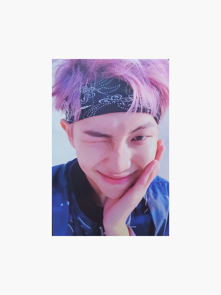 "RAPMONSTER BTS" Sticker by babysugarsweet | Redbubble