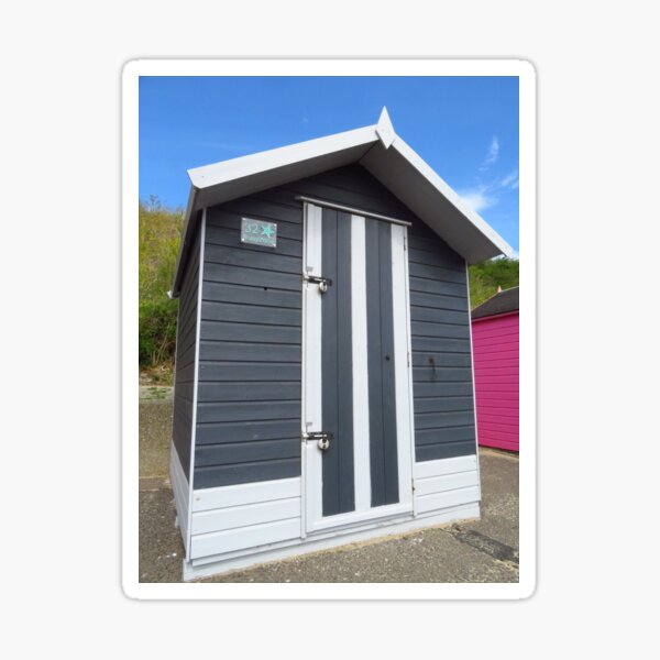 "BoyZone - Beach Hut 32" Sticker for Sale by wiggyofipswich | Redbubble