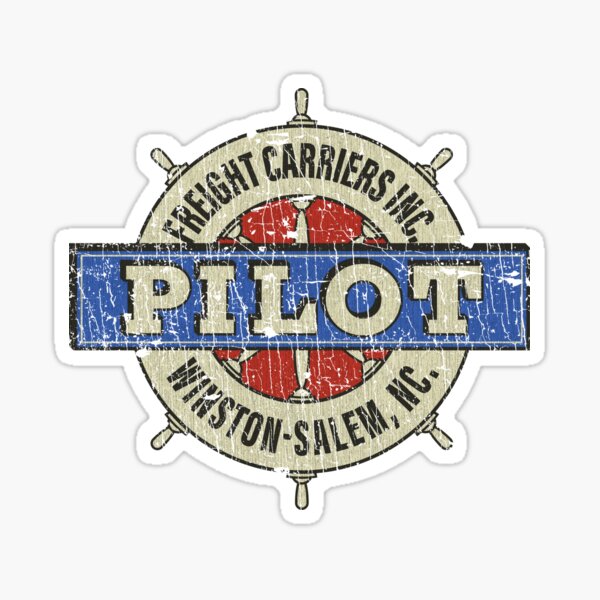 "Pilot Freight Carriers Inc. 1941" Sticker for Sale by AstroZombie6669 ...