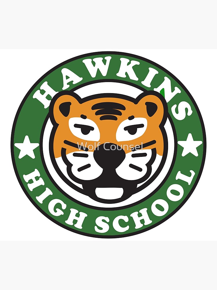 "Hawkins Highschool (Stranger Things) Graphic-design" Poster for Sale ...