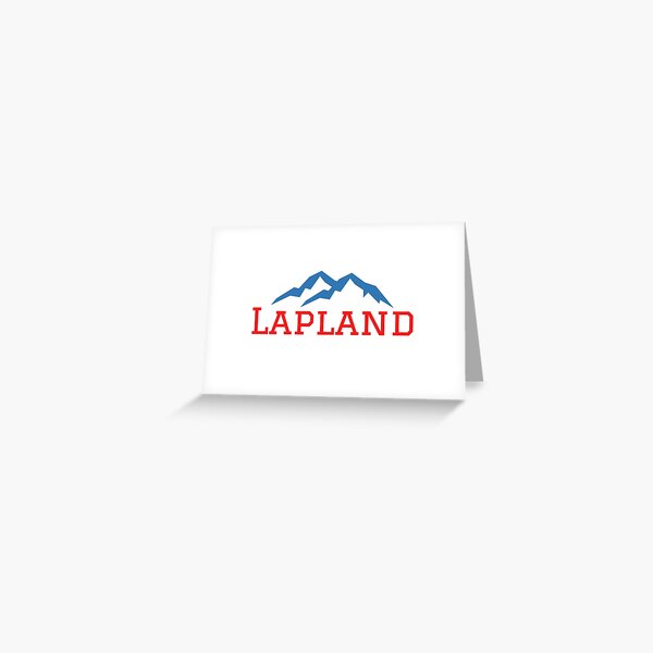 "Nordic Lapland Logo" Greeting Card by alvarsprints | Redbubble