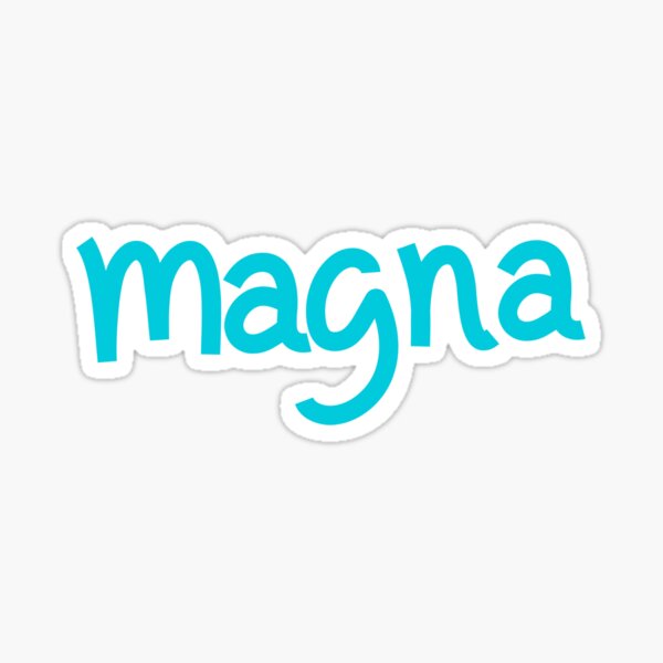 "Magna, Funny Cool Best color art" Sticker for Sale by artdragongift ...