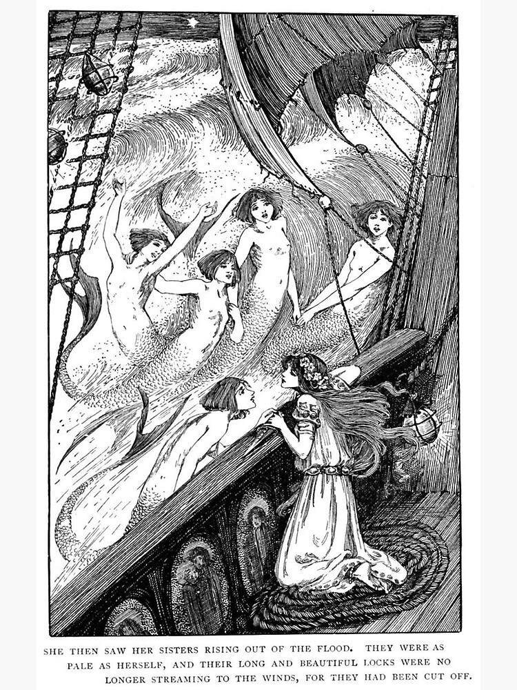 "Little Mermaid By Helen Stratton " Poster for Sale by ArtHistoryLover ...