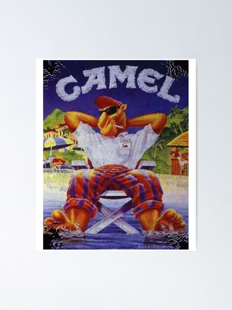 "Camel Cigarettes " Poster for Sale by MuffinTee | Redbubble