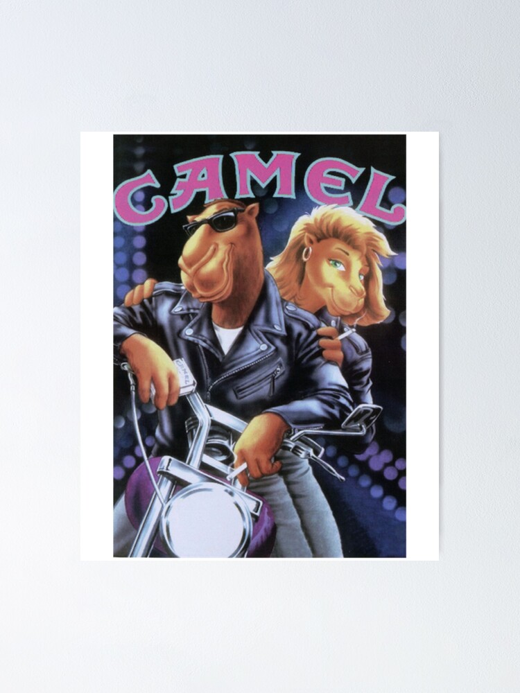 "Camel Cigarettes " Poster for Sale by MuffinTee | Redbubble