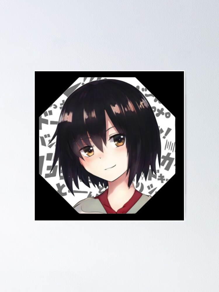 "Waifu short hair" Poster for Sale by Teury-Delgado | Redbubble