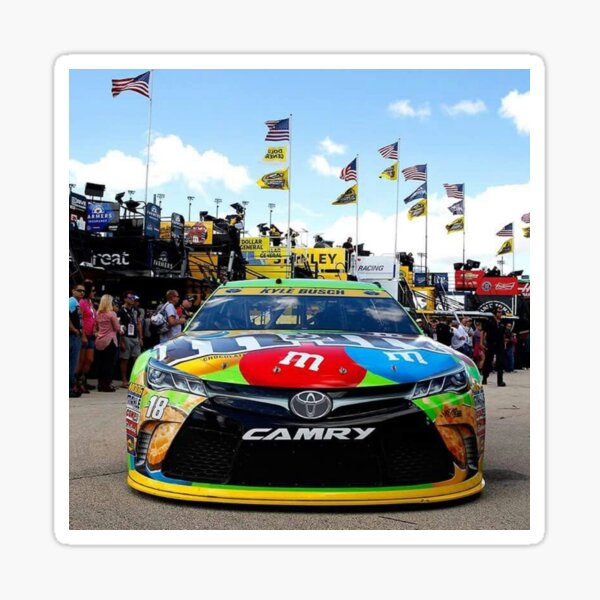 "kyle busch racing" Sticker for Sale by siliana43 | Redbubble