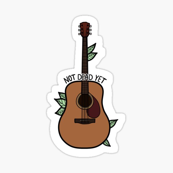 "Not Dead Yet Frank Turner 'get Better' Lyric Sticker" Sticker for Sale ...