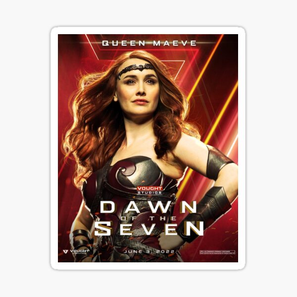 "the boys tv shows - queen maeve" Sticker for Sale by sarmidimarket ...