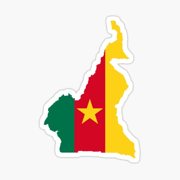 "Flag of Cameroon" Sticker by national-flags | Redbubble