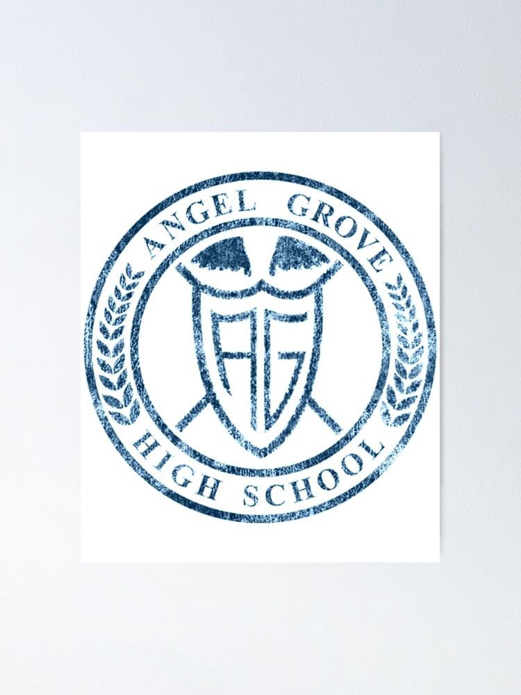 "power rangers angel grove hs " Poster for Sale by Azusapenshop | Redbubble