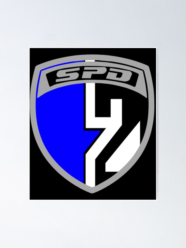 "SPD Blue Ranger " Poster for Sale by Azusapenshop | Redbubble