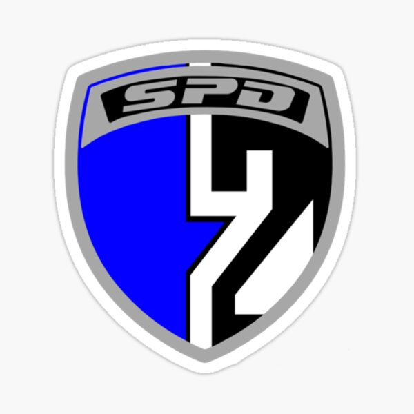 "SPD Blue Ranger " Sticker for Sale by Azusapenshop | Redbubble