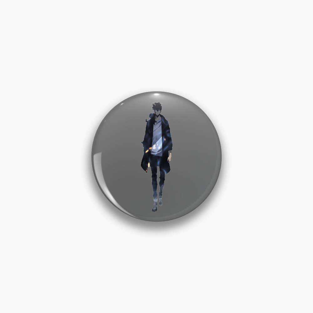 "Sung Jin Woo - Solo Leveling" Pin for Sale by OtakuEmporium | Redbubble