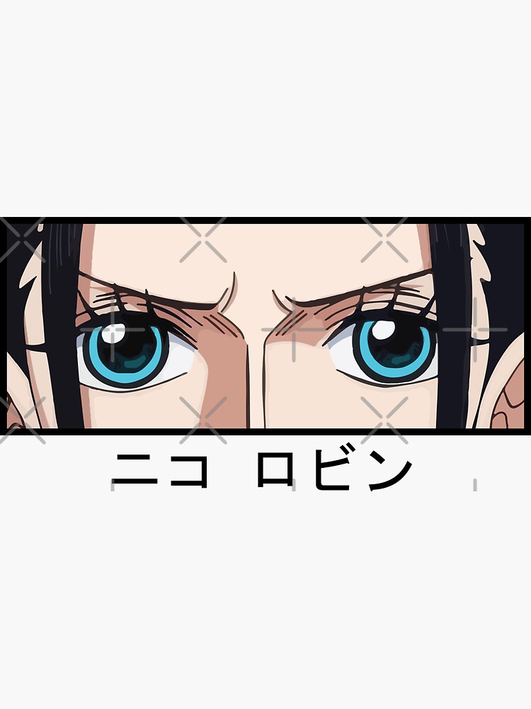 "Nico Robin| One Piece" Sticker by ZLDK | Redbubble