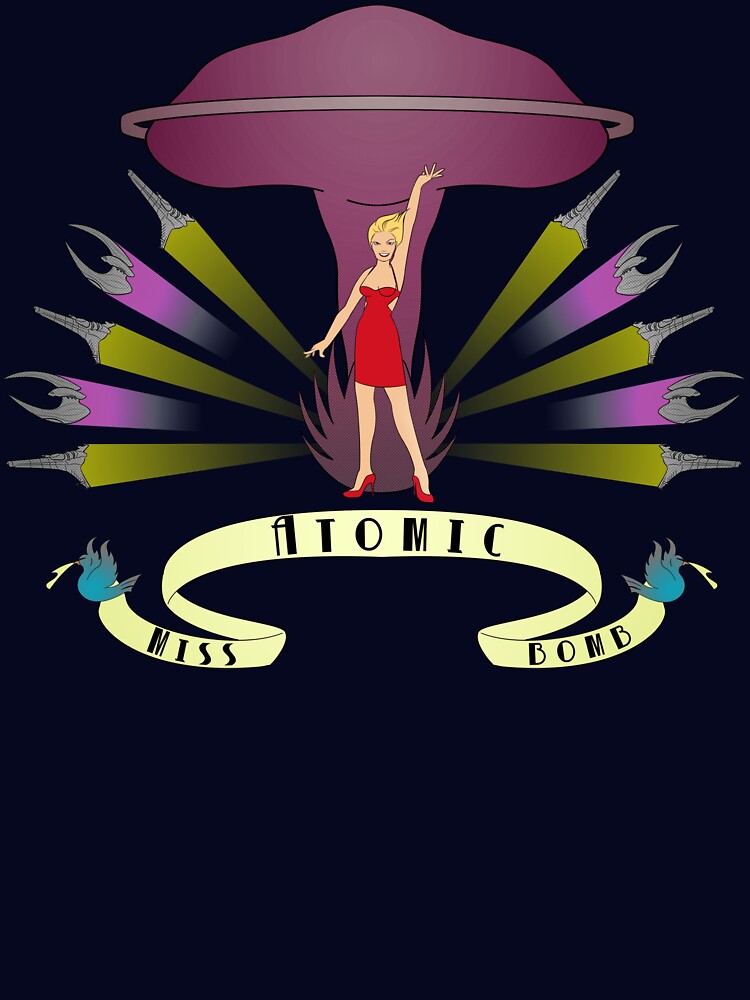 "Miss Atomic Bomb" Essential T-Shirt for Sale by Redtide | Redbubble