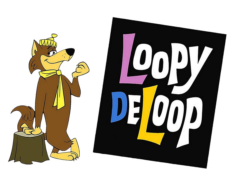 "Loopy De Loop, Hanna-Barbera classic cartoon" by RainbowRetro | Redbubble