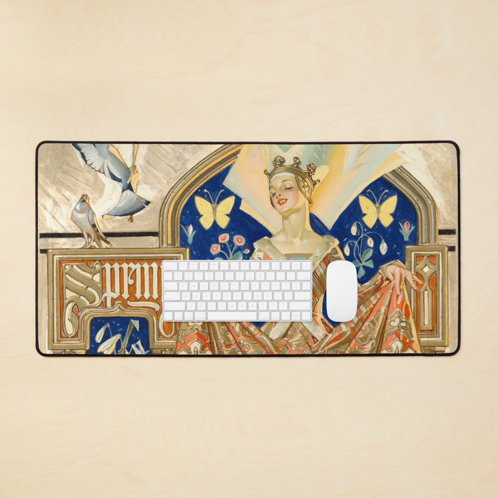 "Queen of Spring (1931) - J. C. Leyendecker" Poster for Sale by SALON ...