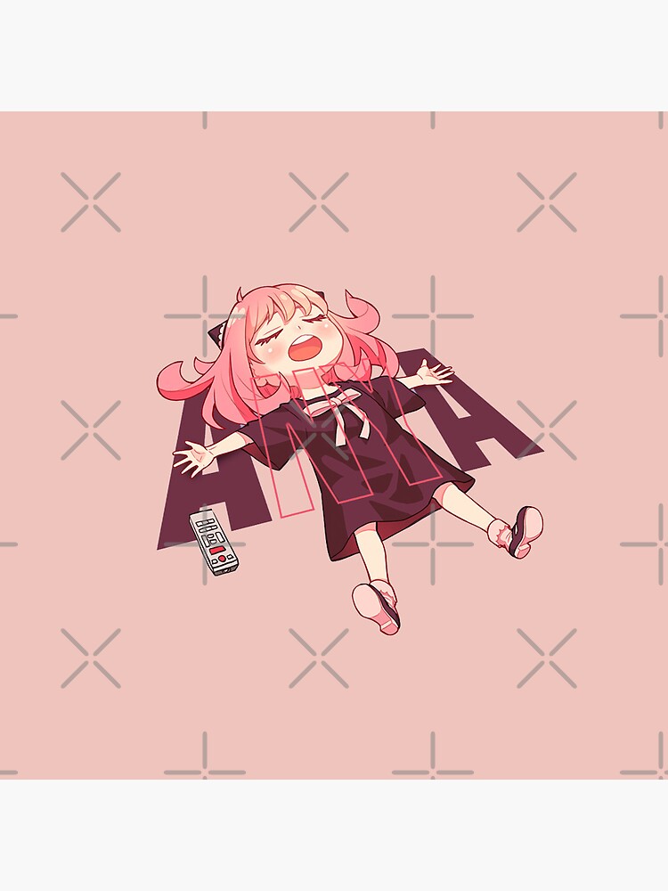 "Anya Forger Peanuts Spy x Family" Pin for Sale by Sara2806 | Redbubble